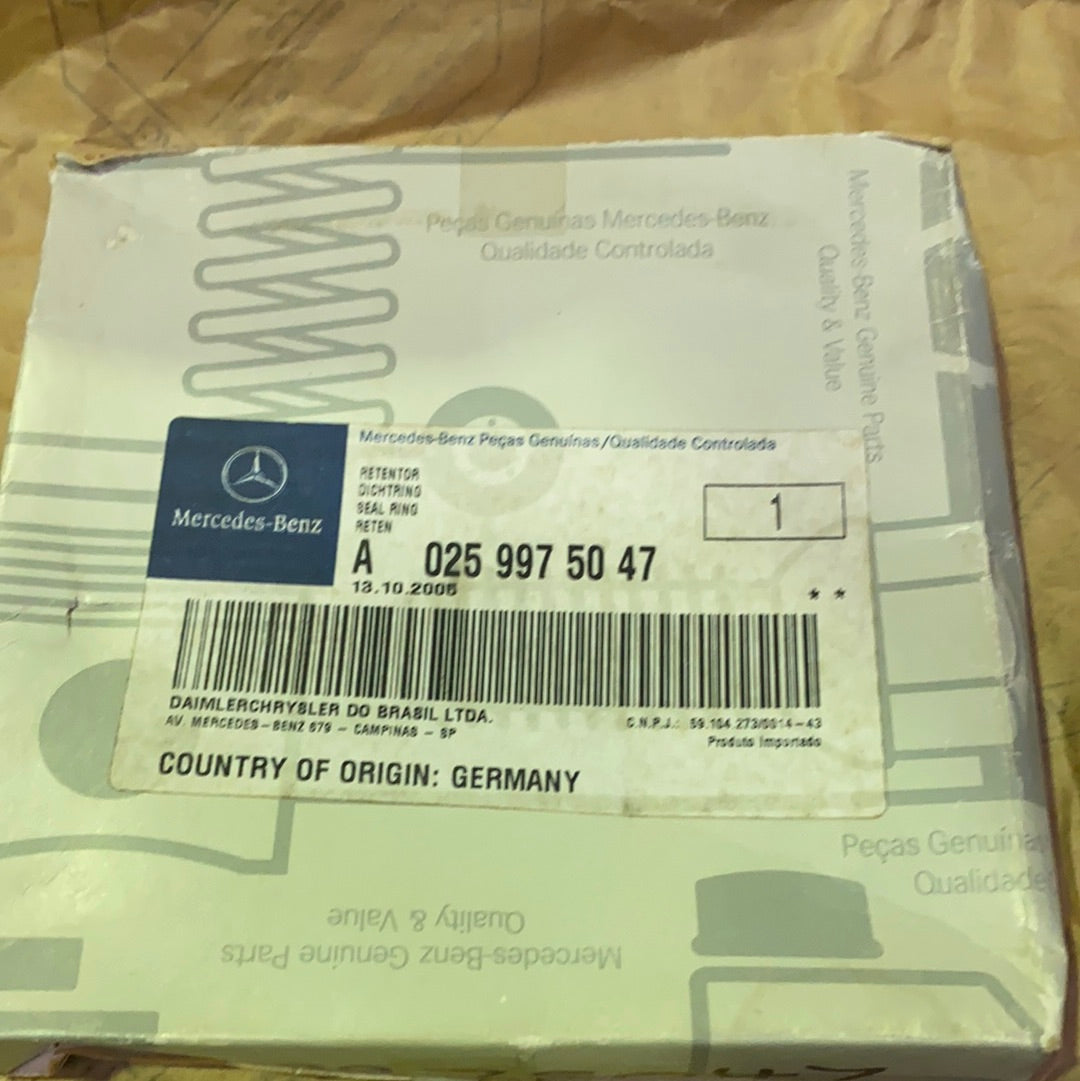 MERCEDES-BENZ A0259975047 SEALING RING | Mining & Industrial Surplus