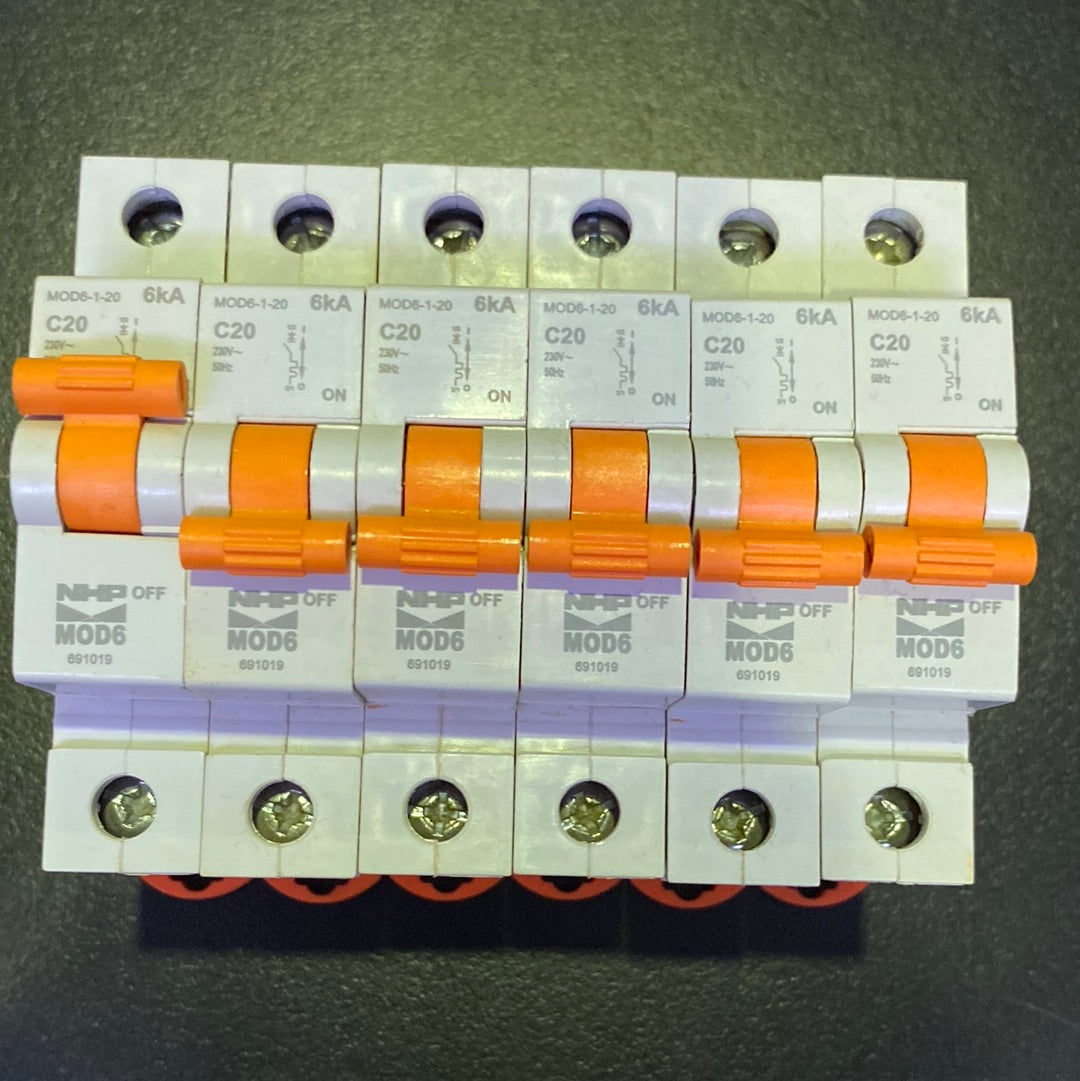 NHP MOD6-1-20 Circuit Breaker | Mining & Industrial Surplus