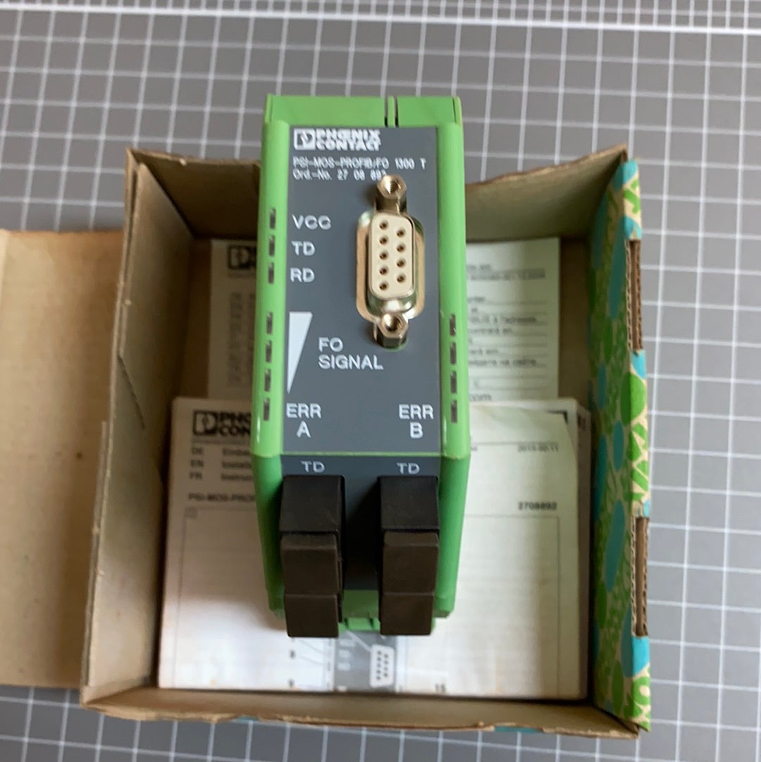 PHOENIX CONTACT FIBRE OPTICS CONVERTER PSI-MOS-PROFIB | Mining ...