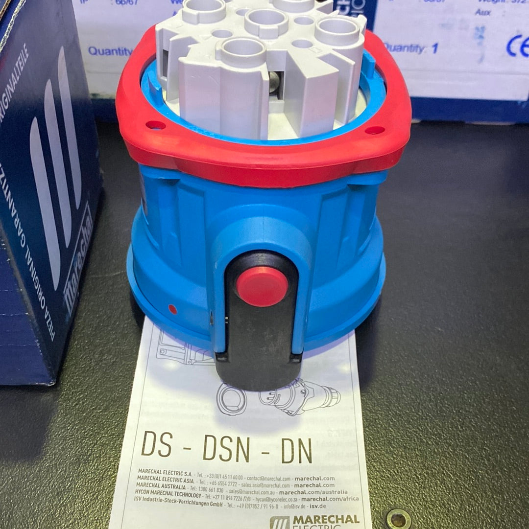 MARECHAL 6164013 DSN6 Decontactor Socket Outlet 3P+E 63A | Mining ...