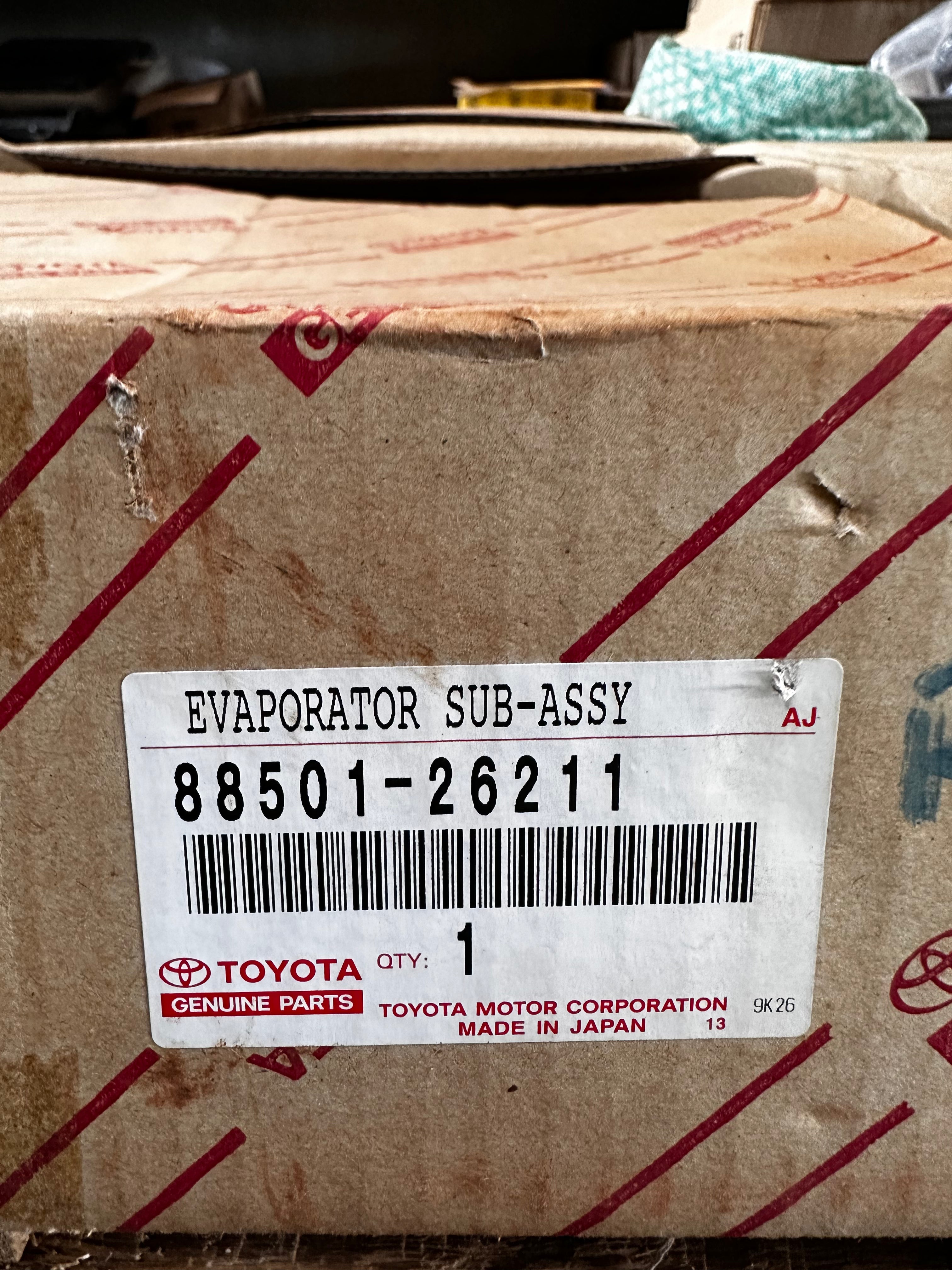 TOYOTA 88501-26211 Evaporator Sub-Assy | Mining & Industrial Surplus
