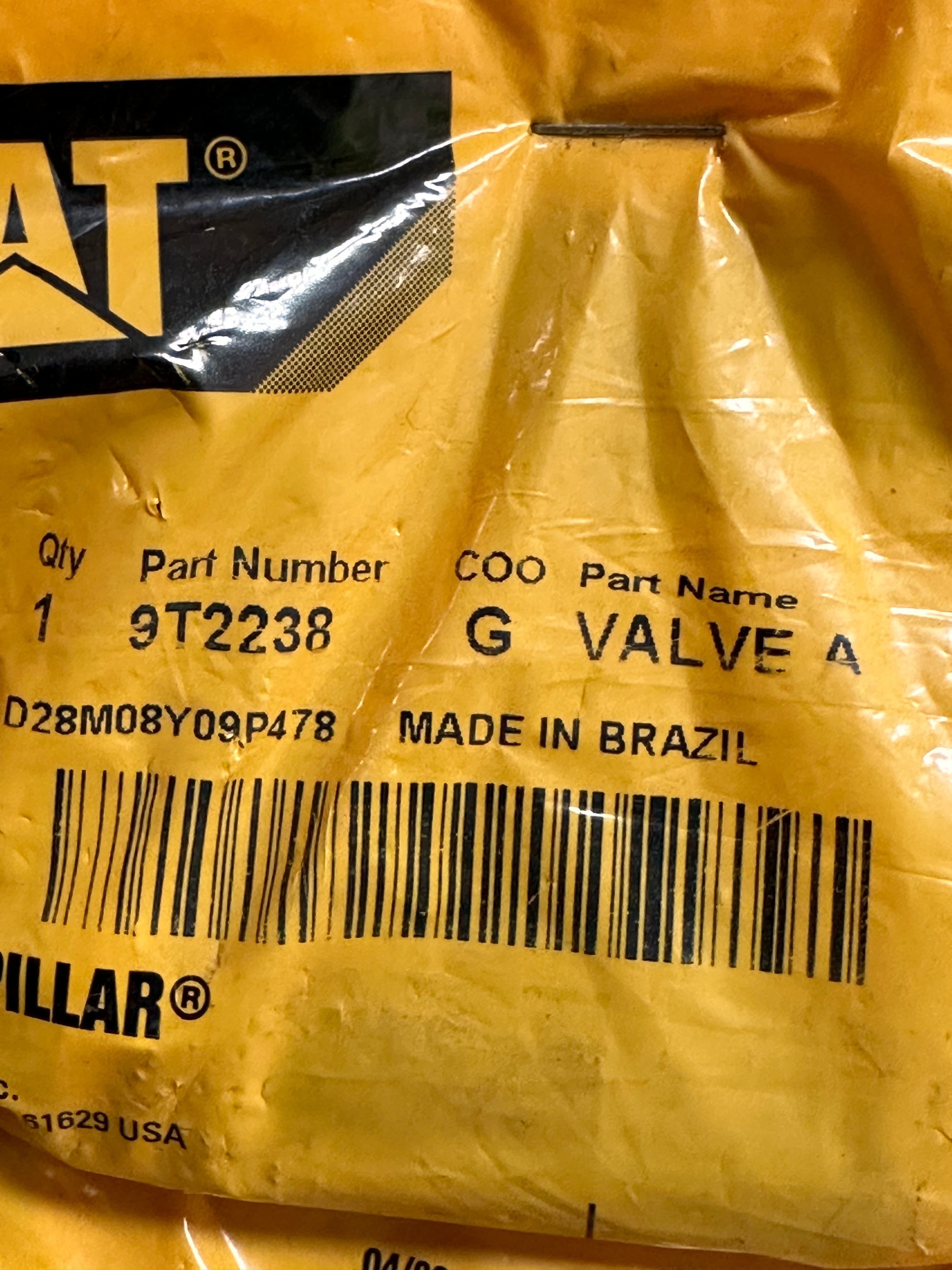 CAT 9T-2238 Valve Body | Mining & Industrial Surplus