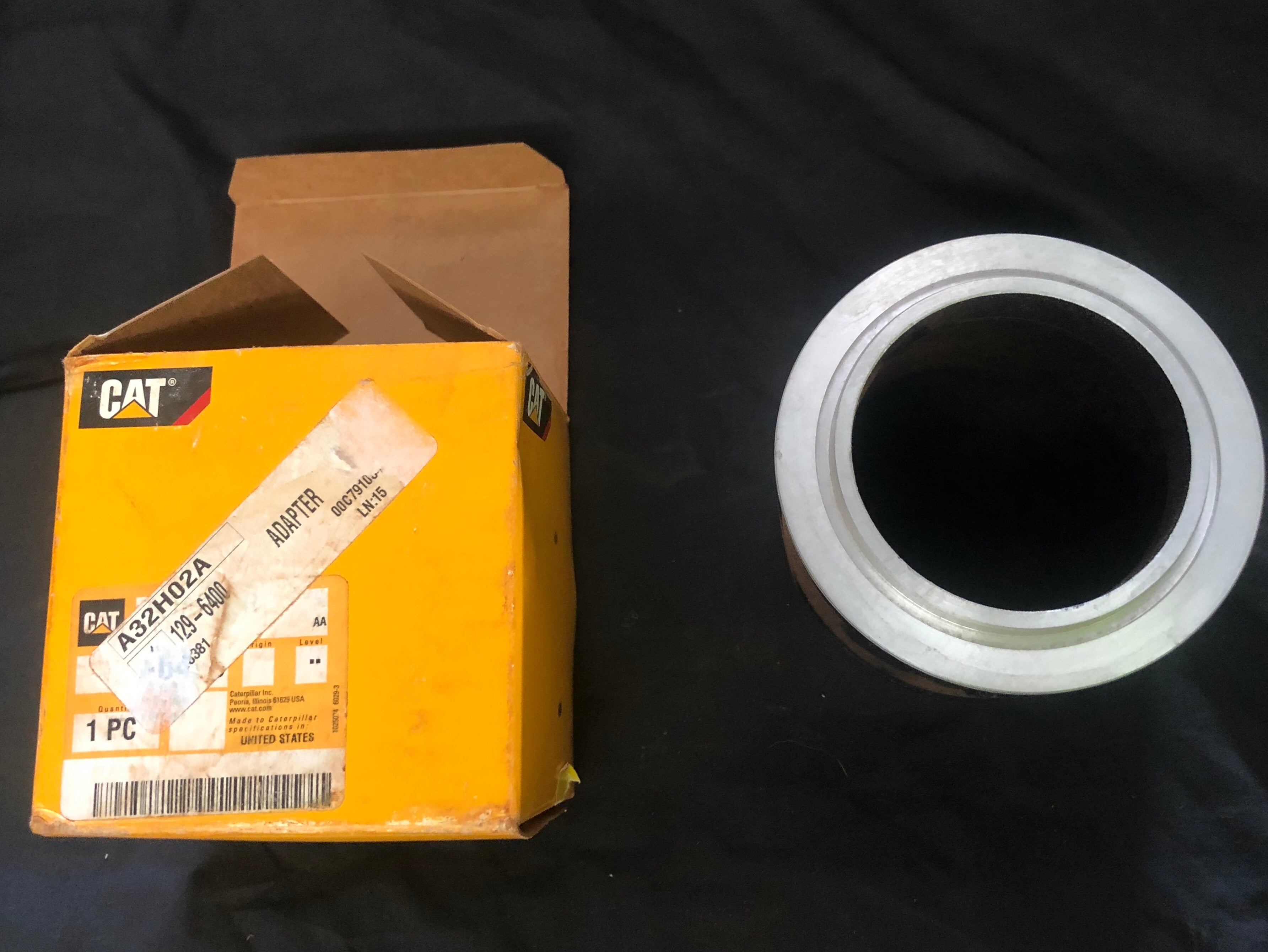 CAT 129-6400 ADAPTER - AIR LINES | Mining & Industrial Surplus