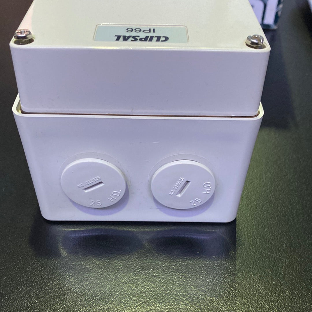 CLIPSAL 56 Series Junction Box 56JB2 | Mining & Industrial Surplus