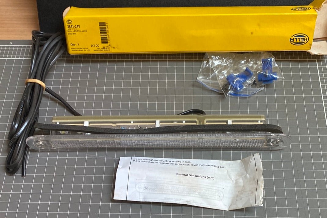 HELLA 2641-24V White LED Strip/Lamp | Mining & Industrial Surplus